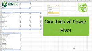 Tất tần tật hướng dẫn sử dụng Power Pivot - BHK